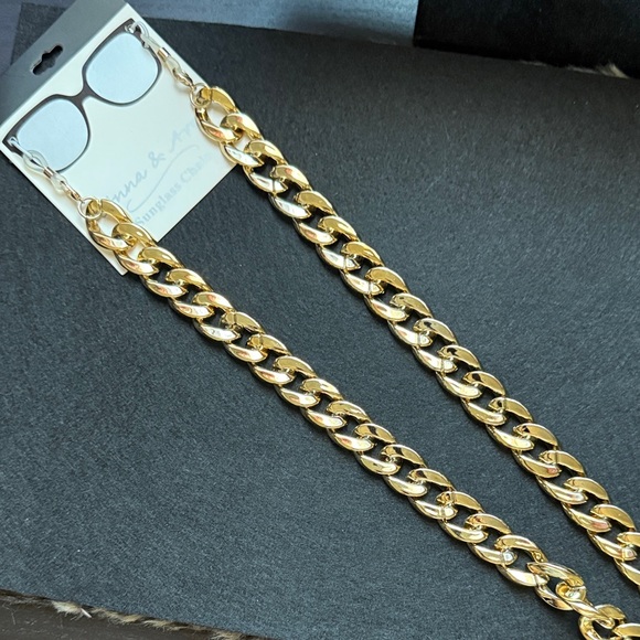 Anna & Ava | Accessories | Anna Ava Gold Sunglasses Chain | Poshmark